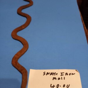 Snake Iron Made by the Primitive Dogon People of Mali Vintage - Etsy