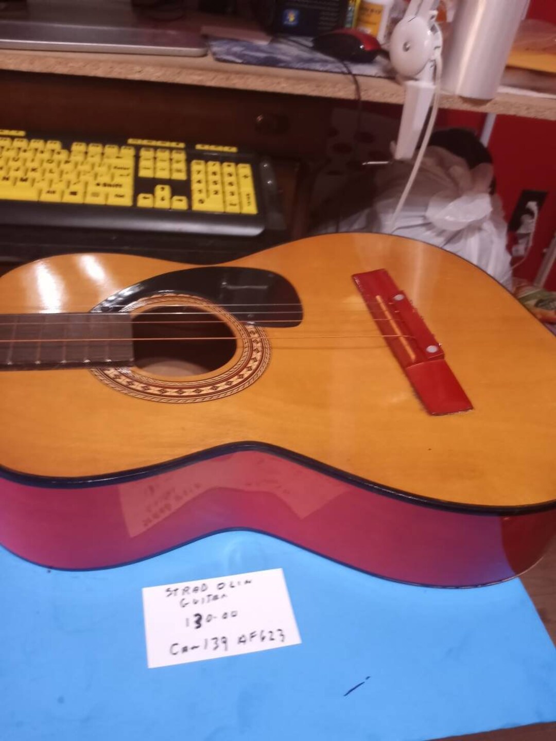 Guitare acoustique Strad O Lin vendue en l'état - Etsy France