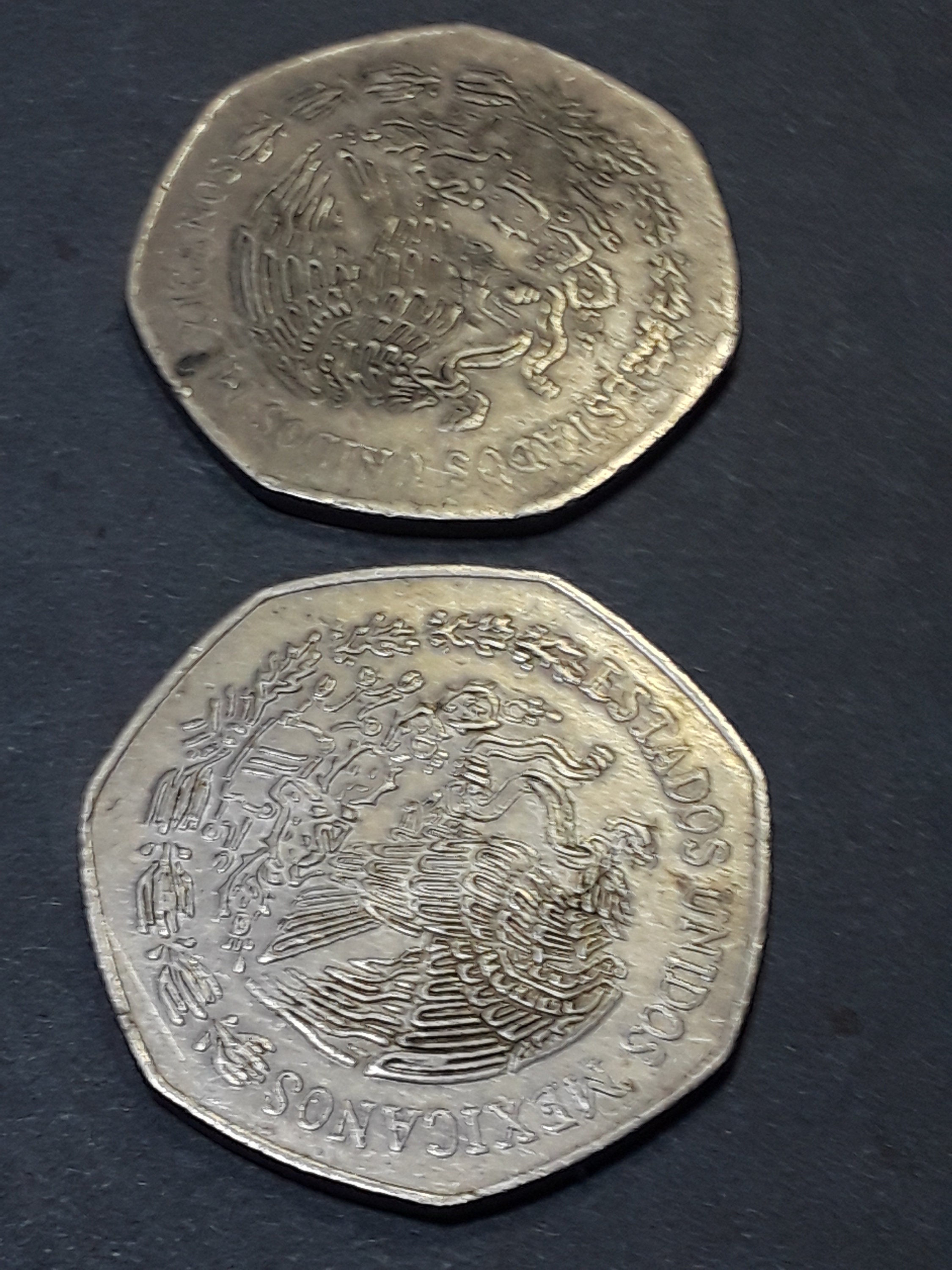 Diez Peso Mexico 1977 Lot of Two | Etsy