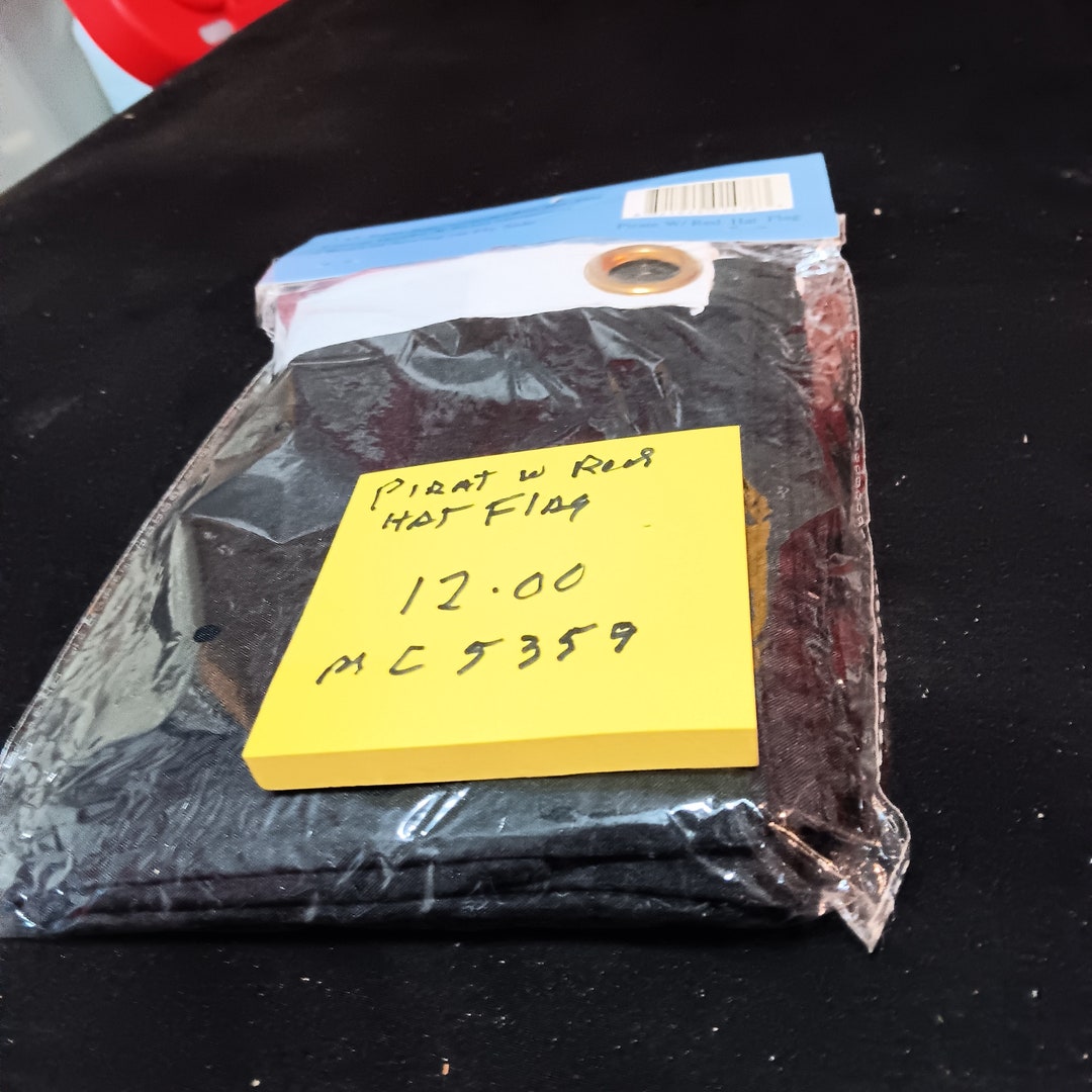 Pirate Red Hat Flag New Size 3 Ft by 5 Ft - Etsy