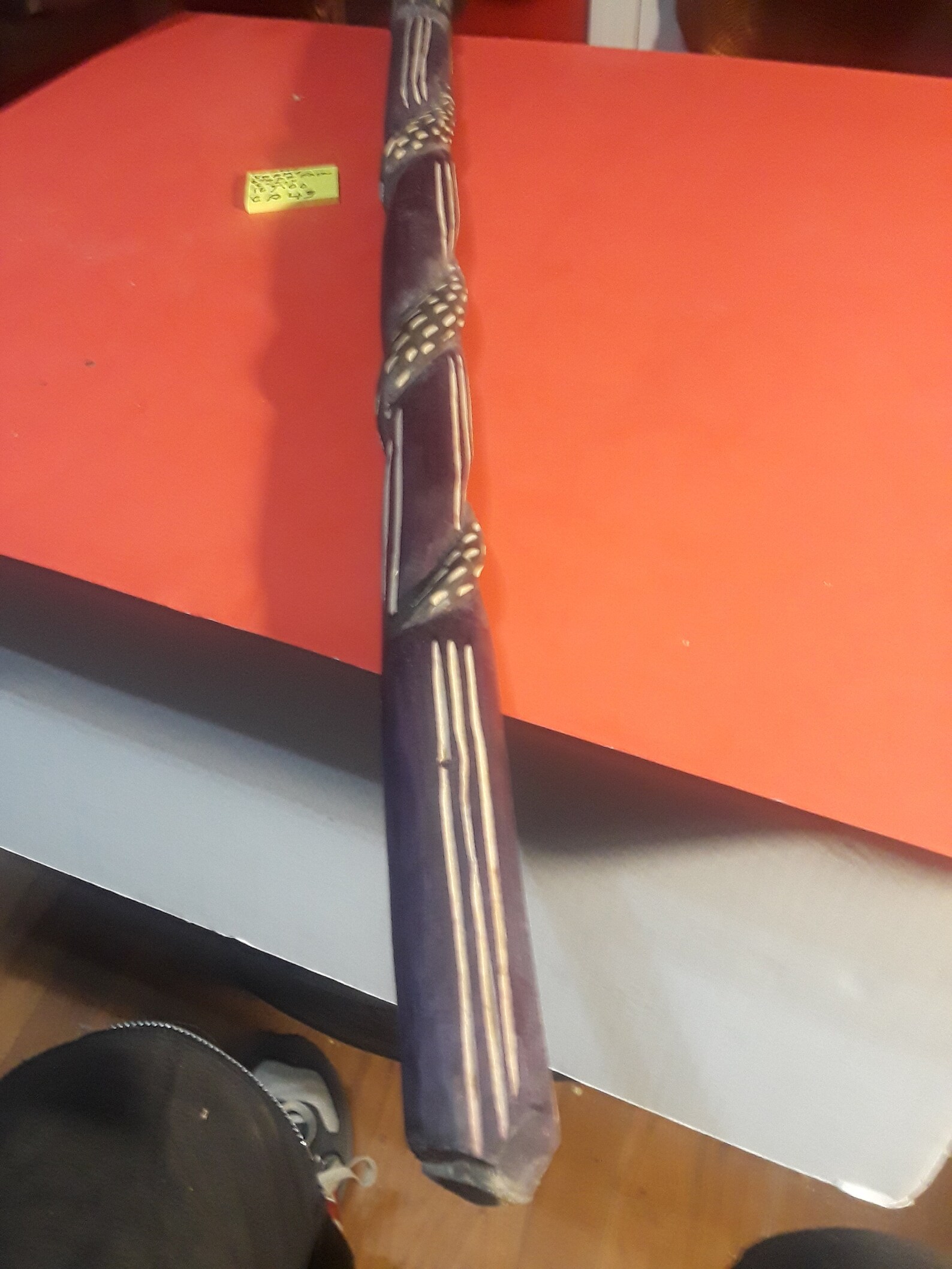 Snake staff with bird on top from the congo | Etsy