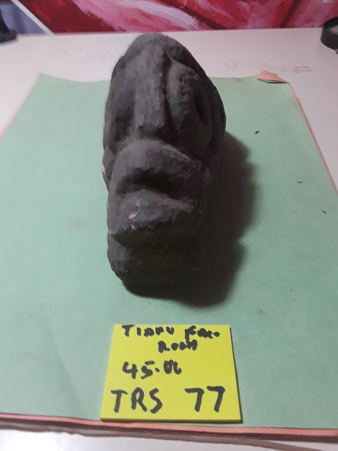 Hand Carved Rock From the Dominican Republic - Etsy