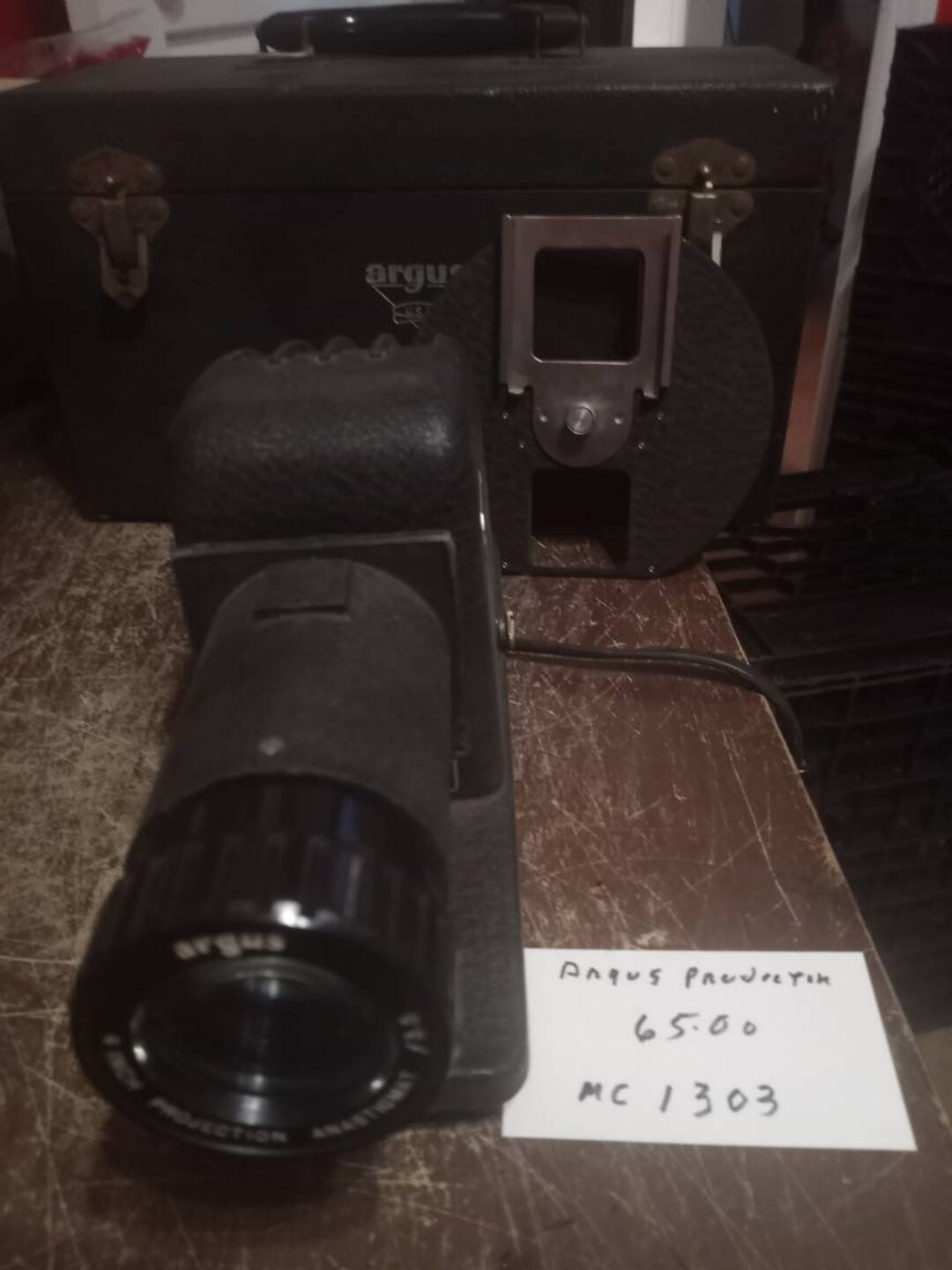 Argus Slide Projector Vintage Comes in Its Own Case Sold as Is - Etsy