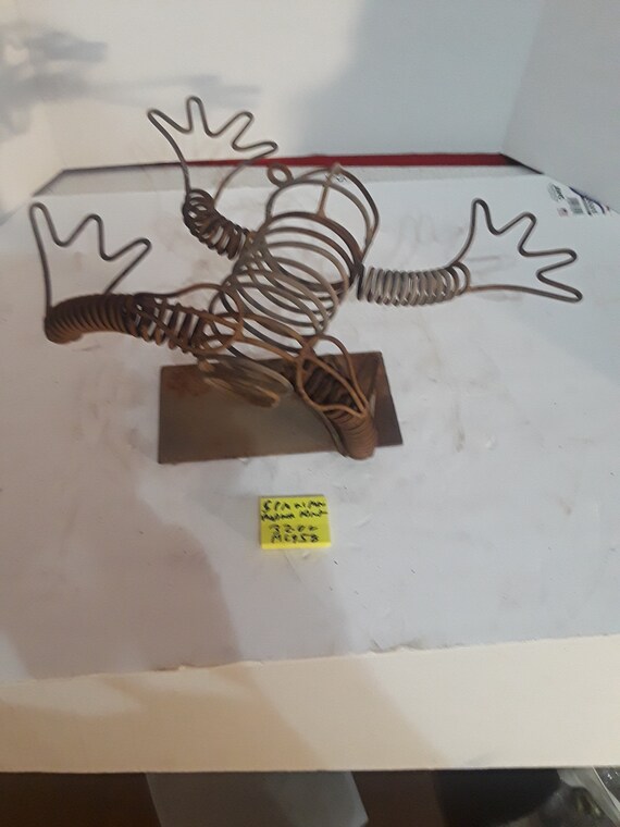 Spring Man Modern Art Steel - Etsy