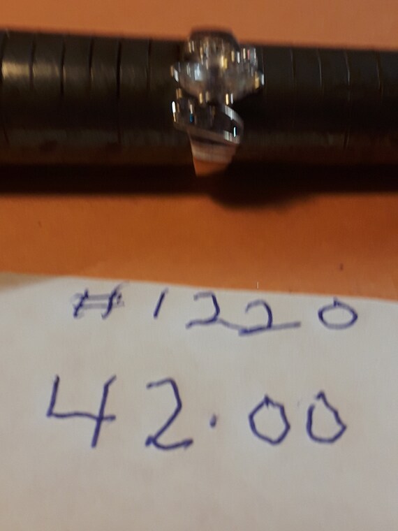 Vintage clear & silver - Gem