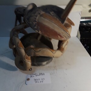 Snake Mask Hand Carved From Africa - Etsy