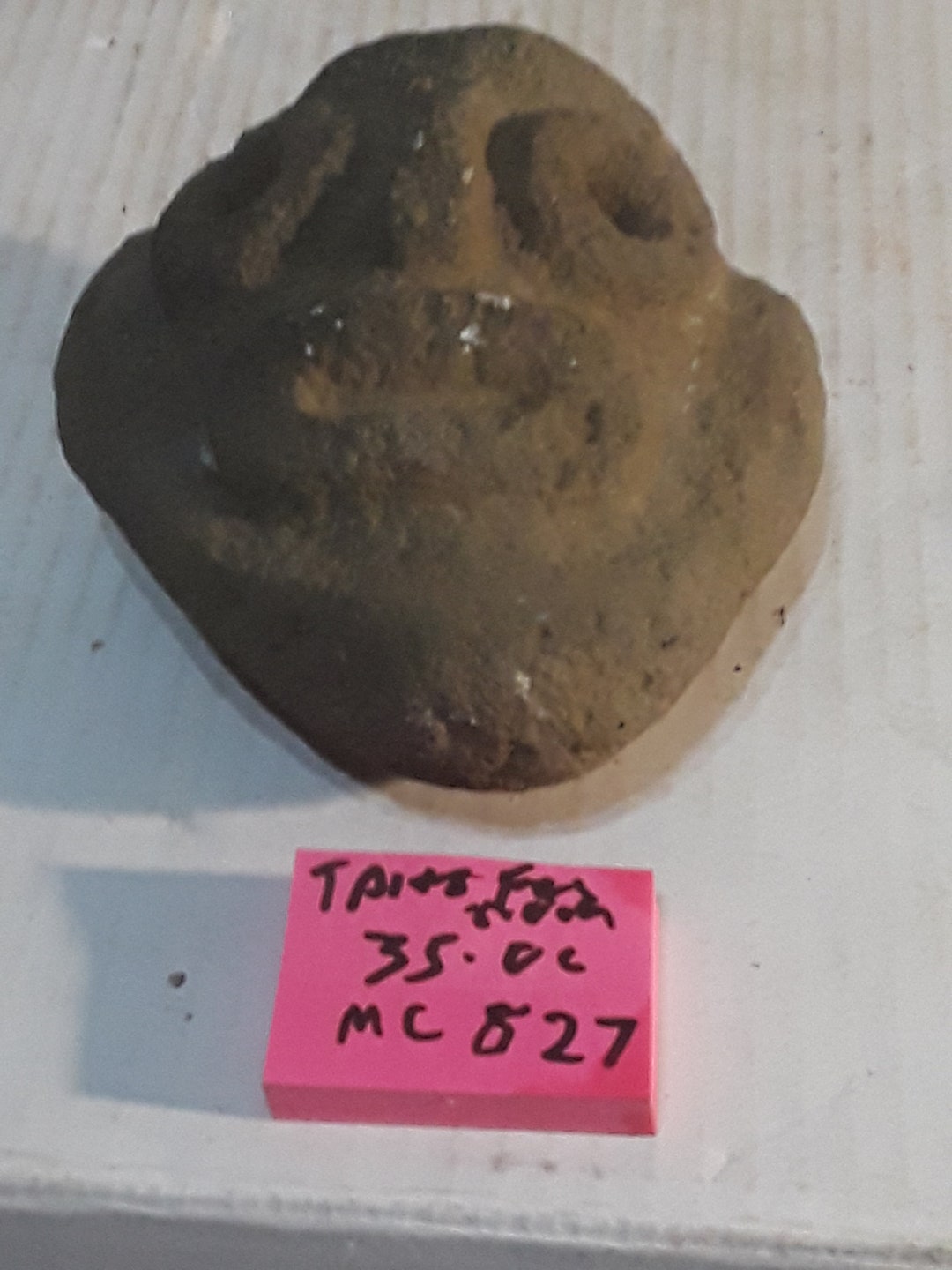 Hand Carved Face Rock - Etsy