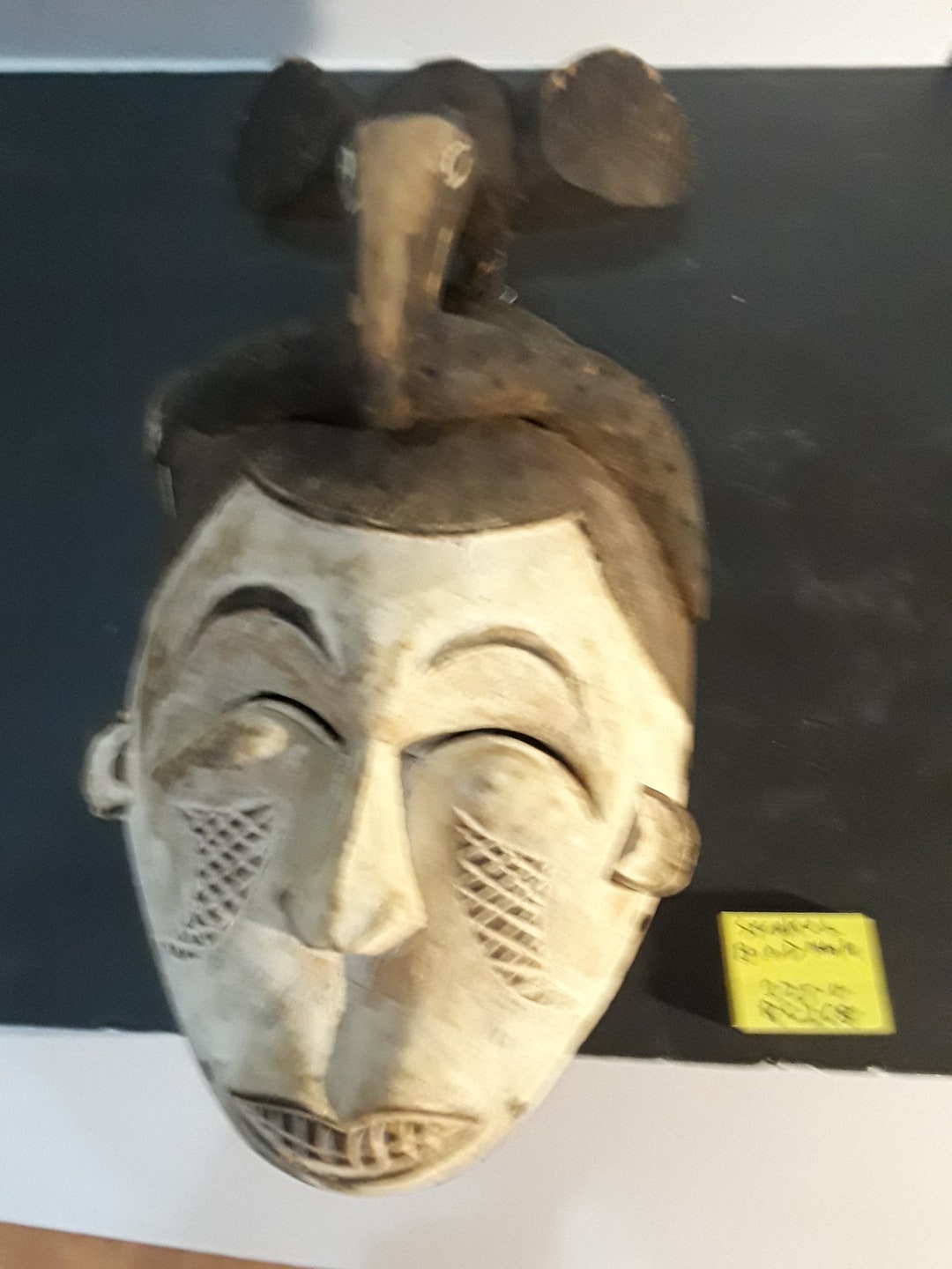 Snake and Bird Ceremonial Mask From the Congo Hand Carved - Etsy