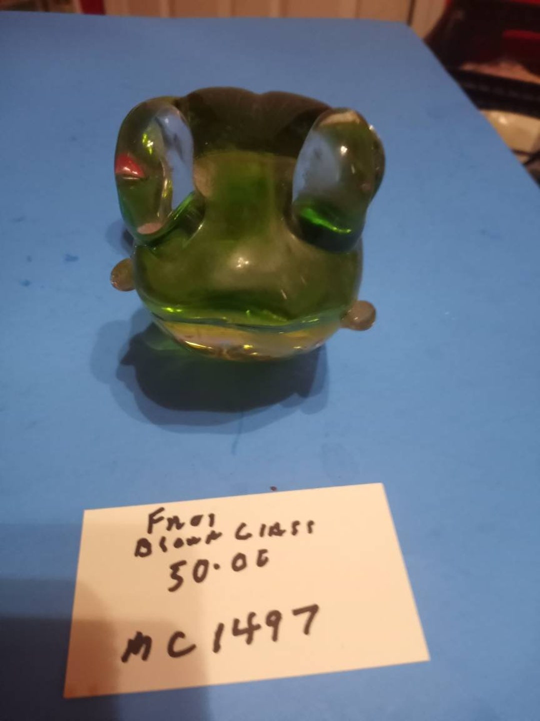 Frog Blown Heavy Glass Vintage From the Collection of Dr Wayne Frair - Etsy