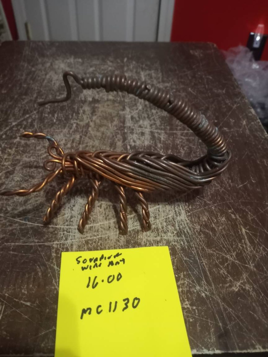 Scorpion Wire Art From Thailand - Etsy