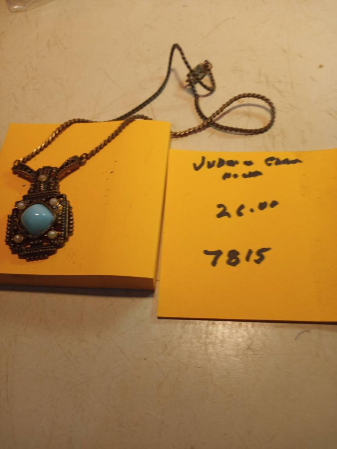 Judaica Charm Necklace From Israel Vintage - Etsy