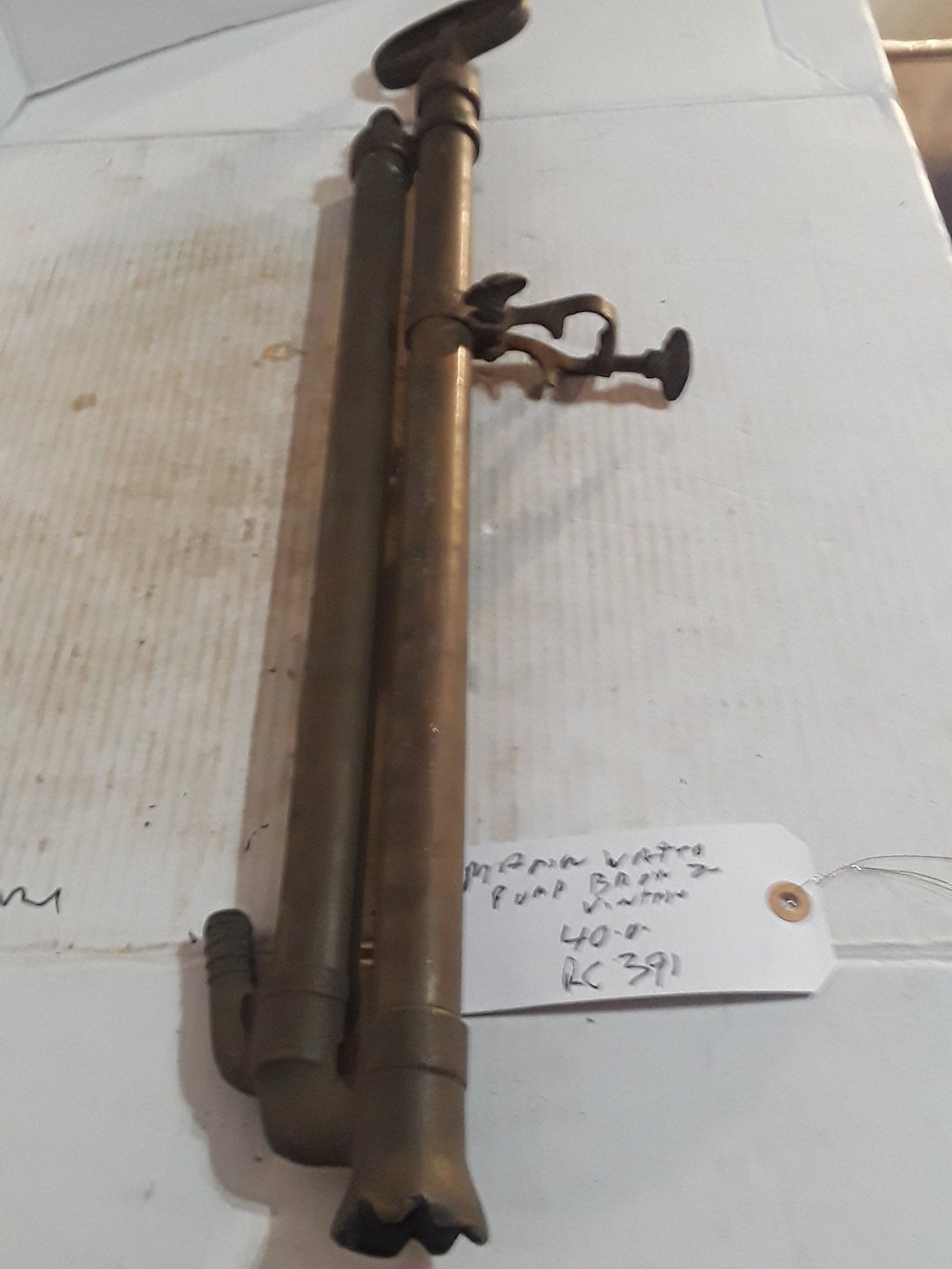 Marine Vintage Bronze Water Pump - Etsy