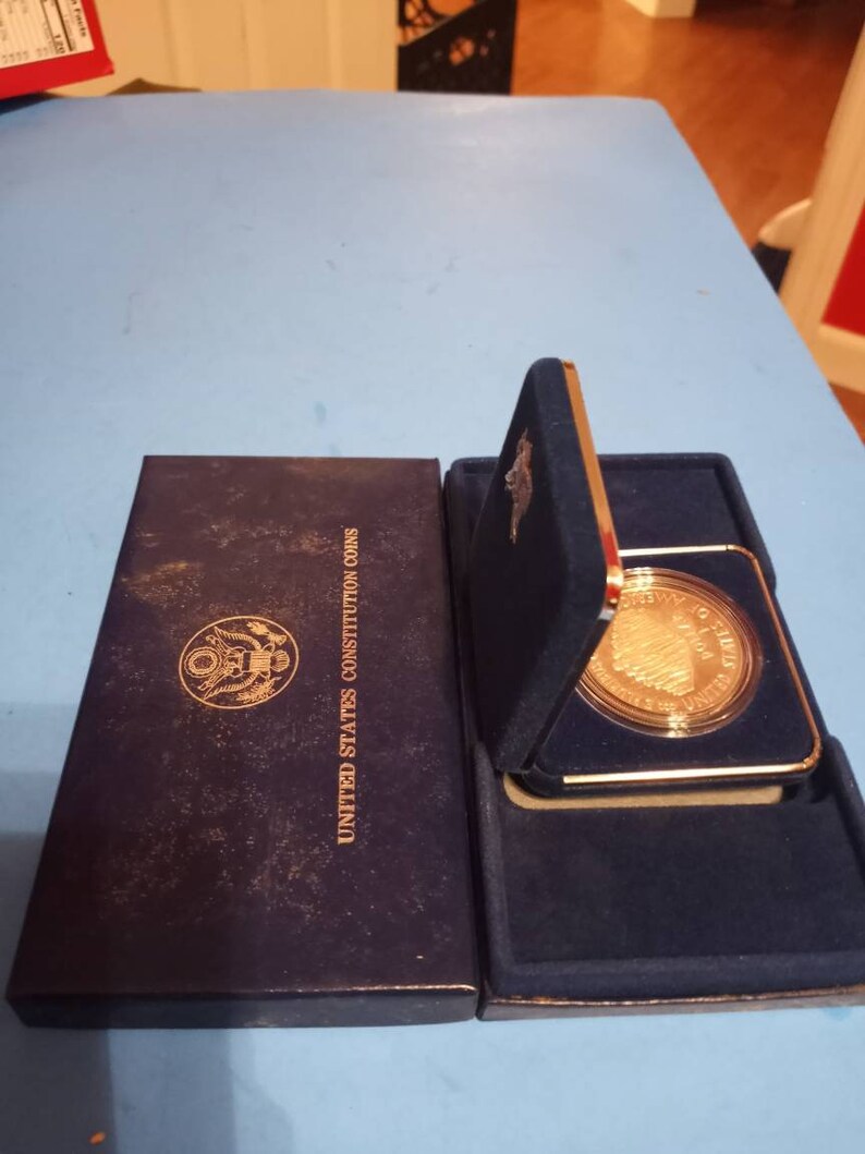 United States Constitution Coins in Box Silver - Etsy