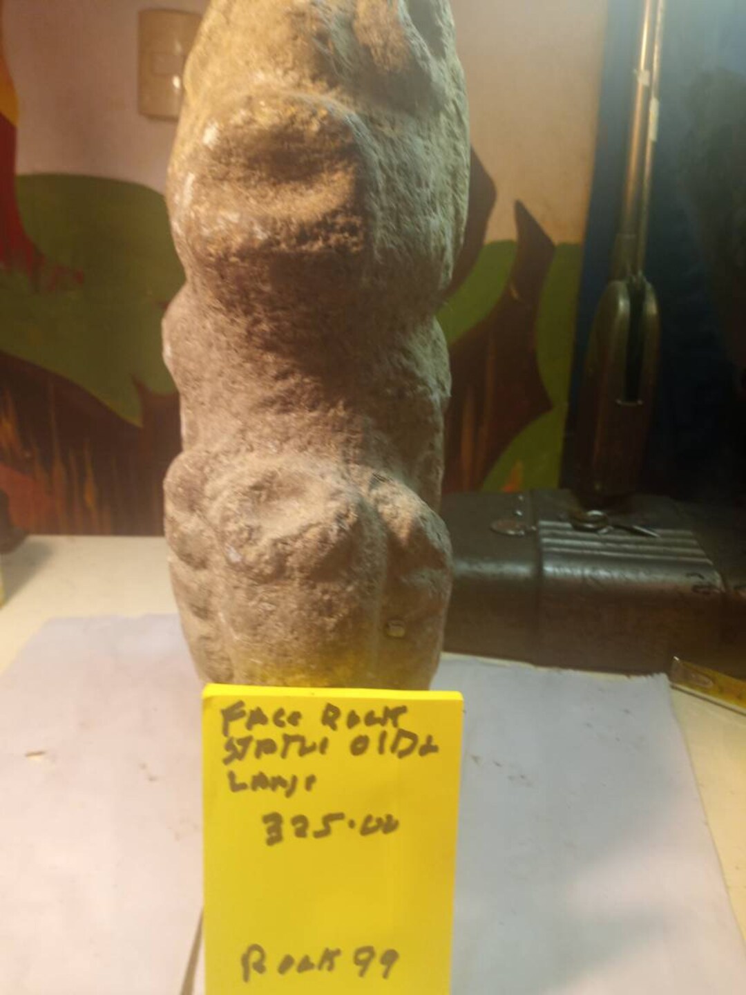 Face Rock Statue Hand Carved Online by the People of the Dominican ...