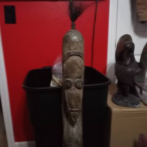 Voodoo Statue Hand Carved From West Africa Vintage - Etsy