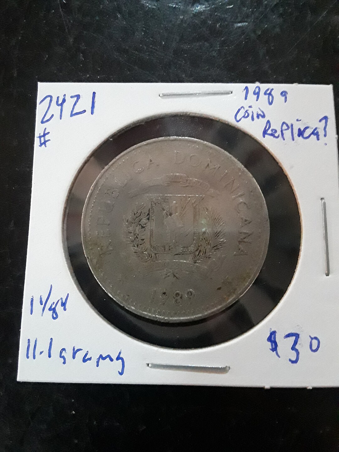 1889 Coin Replica? - Etsy