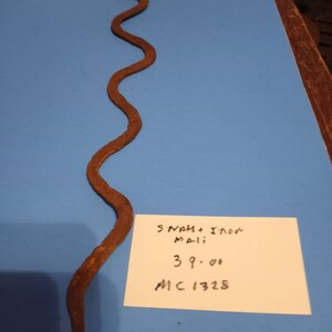 Snake Iron From the Primitive Dogon People From Mali Vintage - Etsy