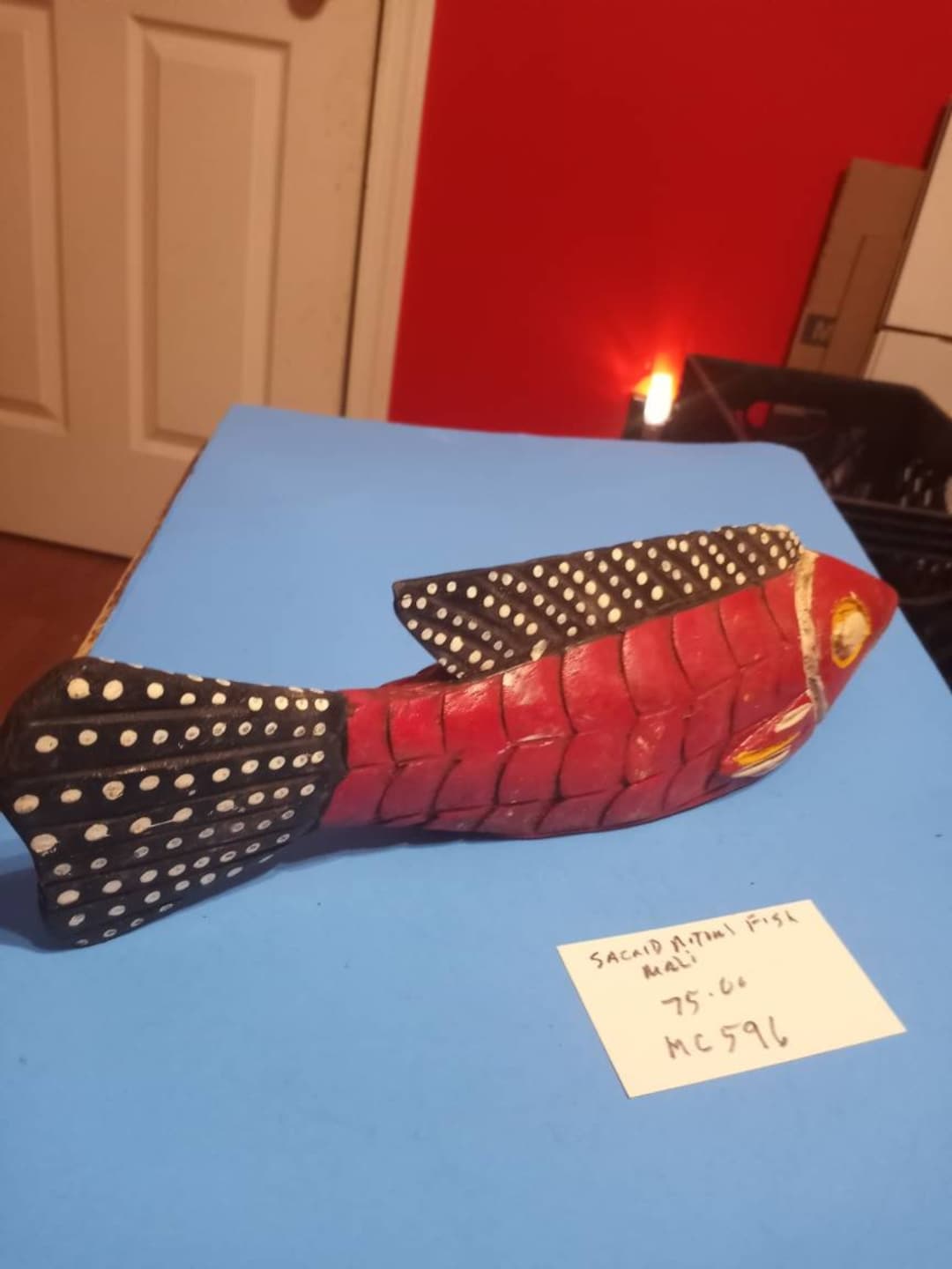 Sacrid Ritual Fish Hand Carved by the Natives of Mali Vintage - Etsy