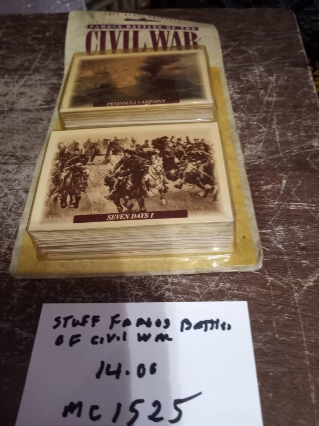 Famous Battles of the Civil War Stuff Brand Series One 100 Card Set - Etsy