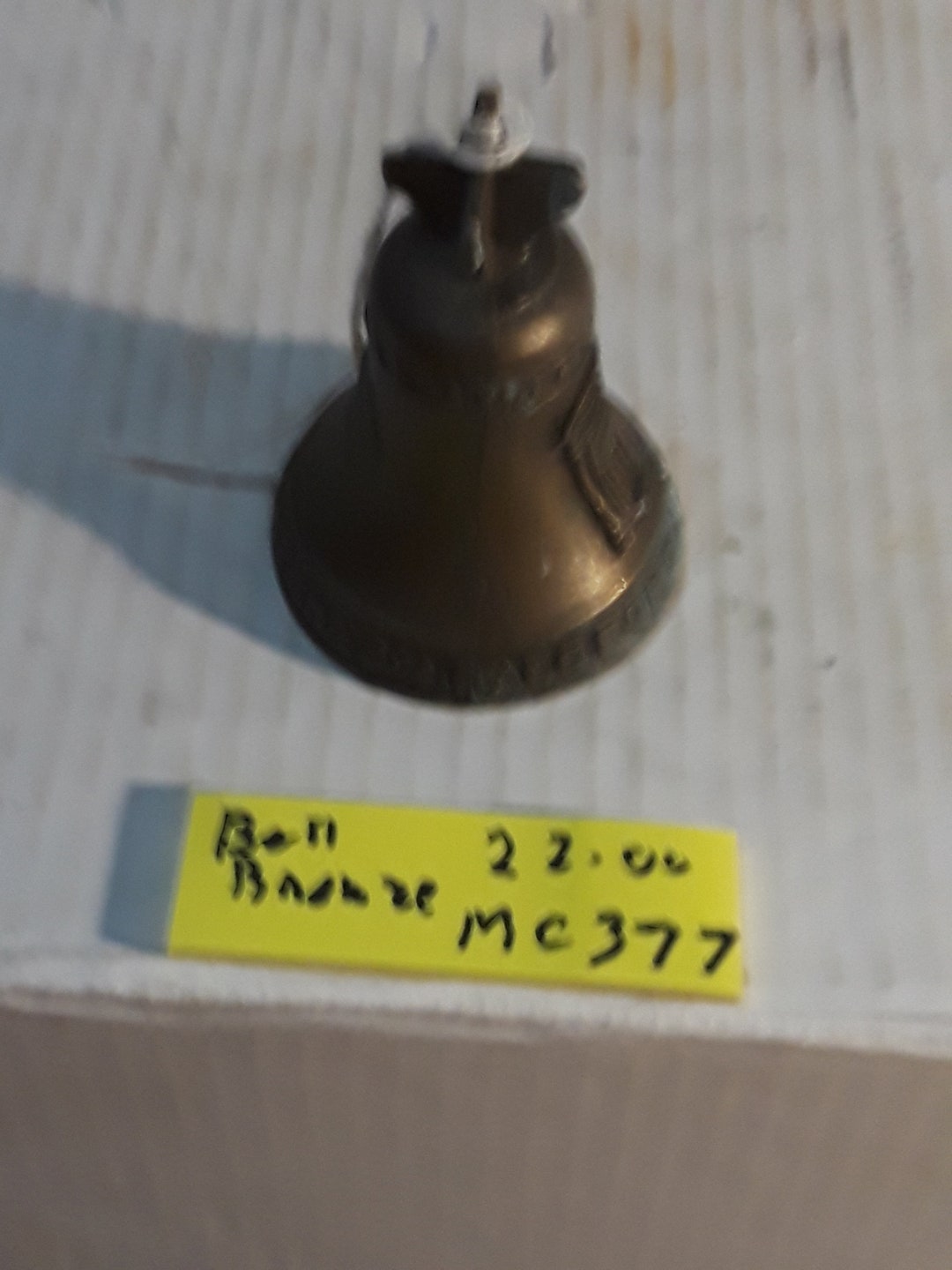 Bell Bronze With Clapper Small - Etsy