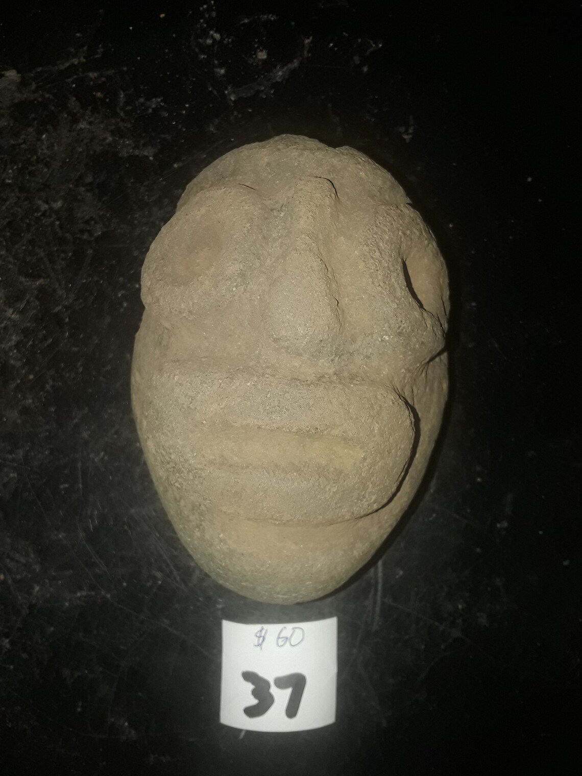 Cara de roca tallada República Dominicana - Etsy España