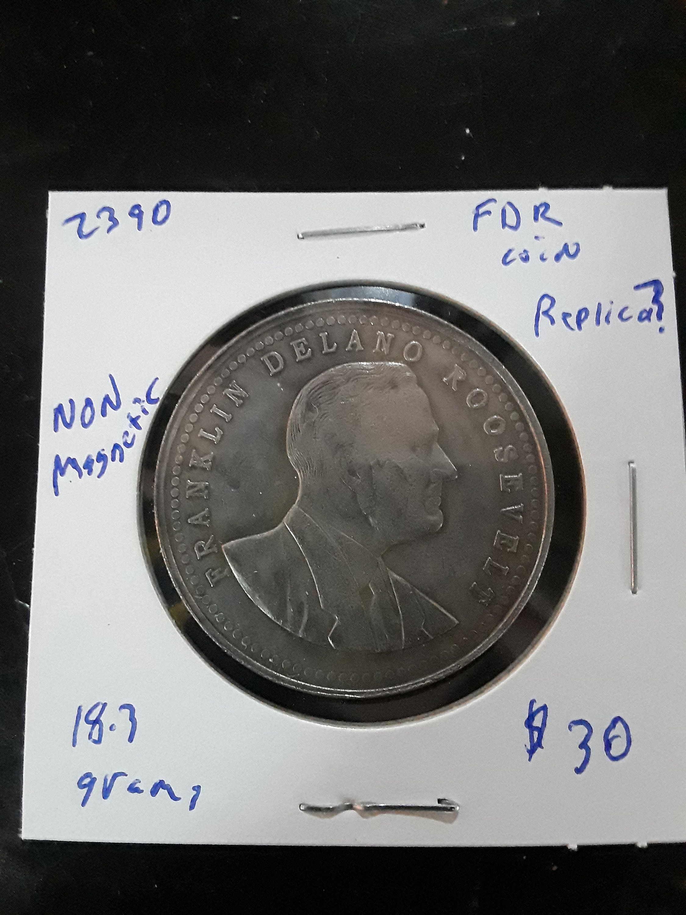 FDR Coin Replica | Etsy