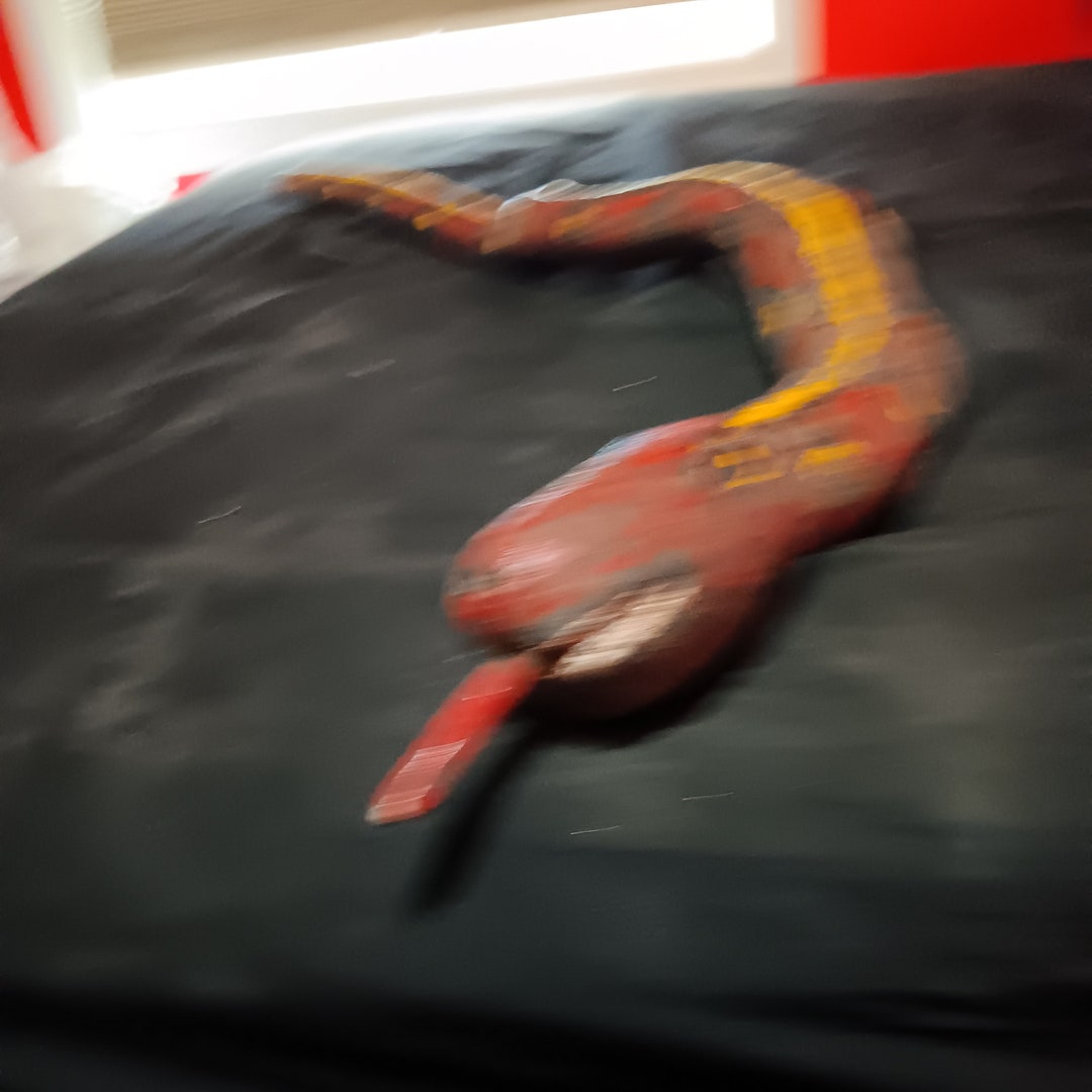 Snake Ritual Staff From Molly West Africa Hand Carved by the - Etsy