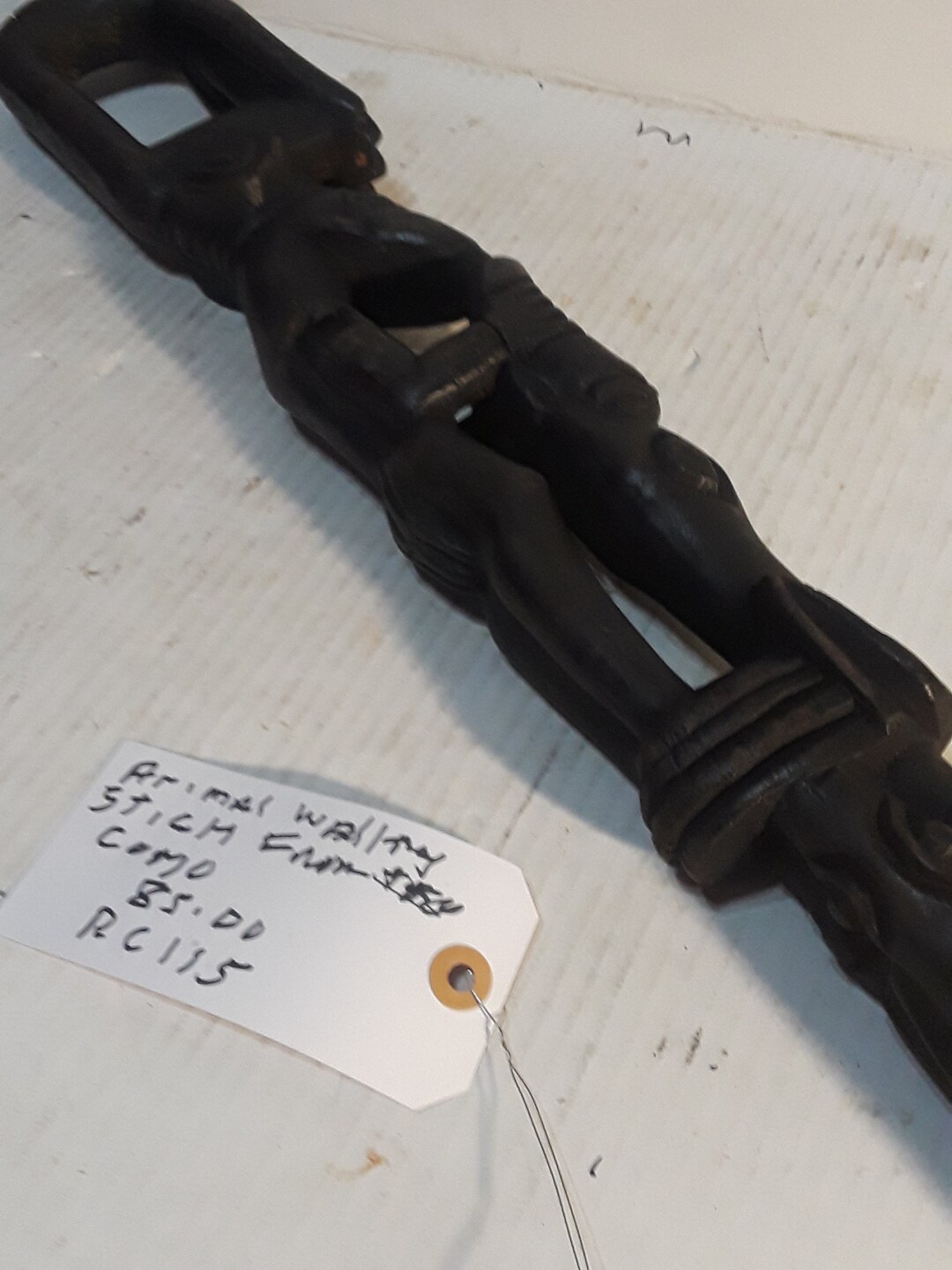 Animal Hand Carved Walking Stick From the Congo - Etsy