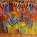 Hatians With Fruit Signed Acrylic Painting From Haiti Vintage - Etsy