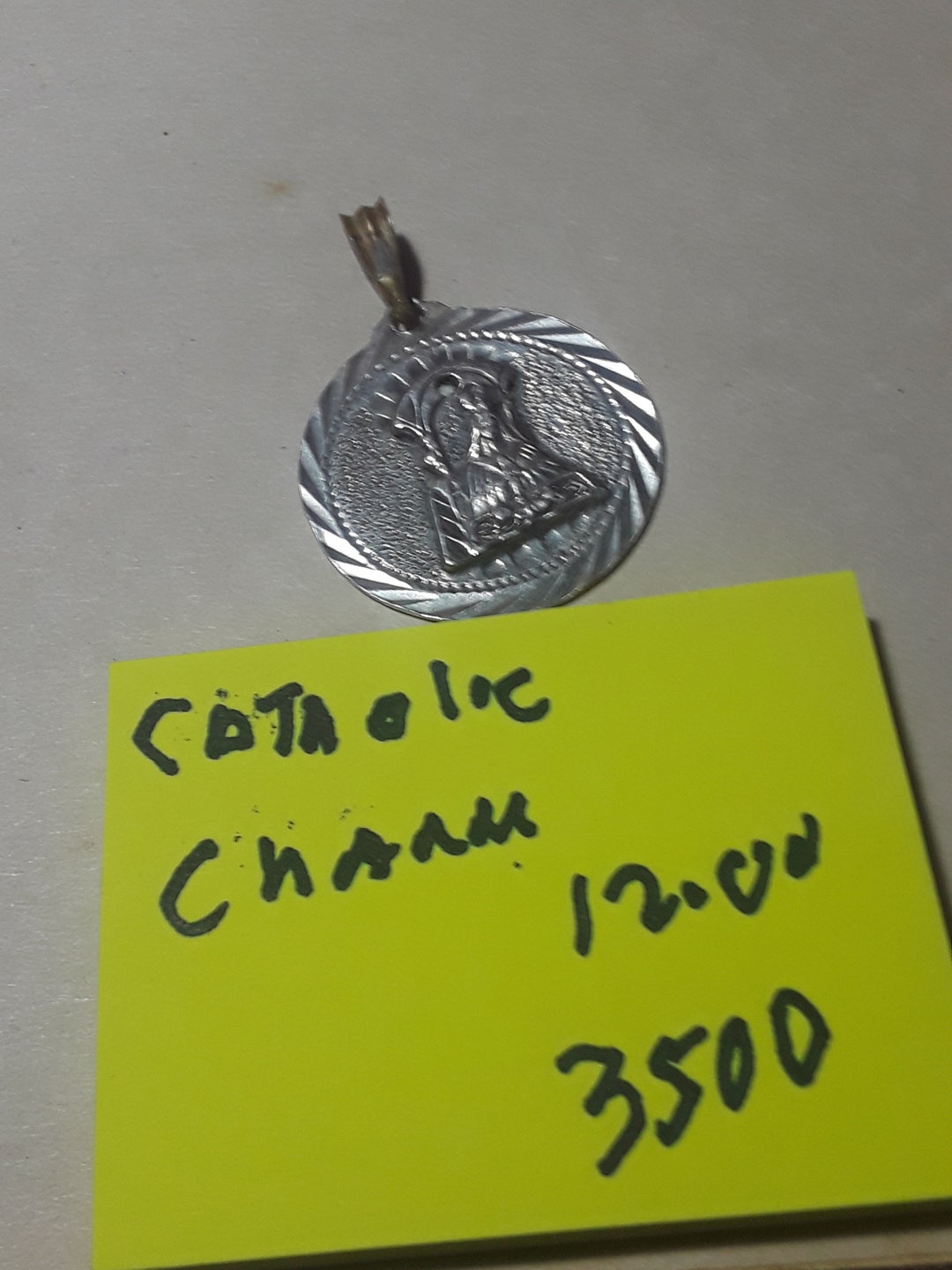 Catholic Charm Silver 925f - Etsy