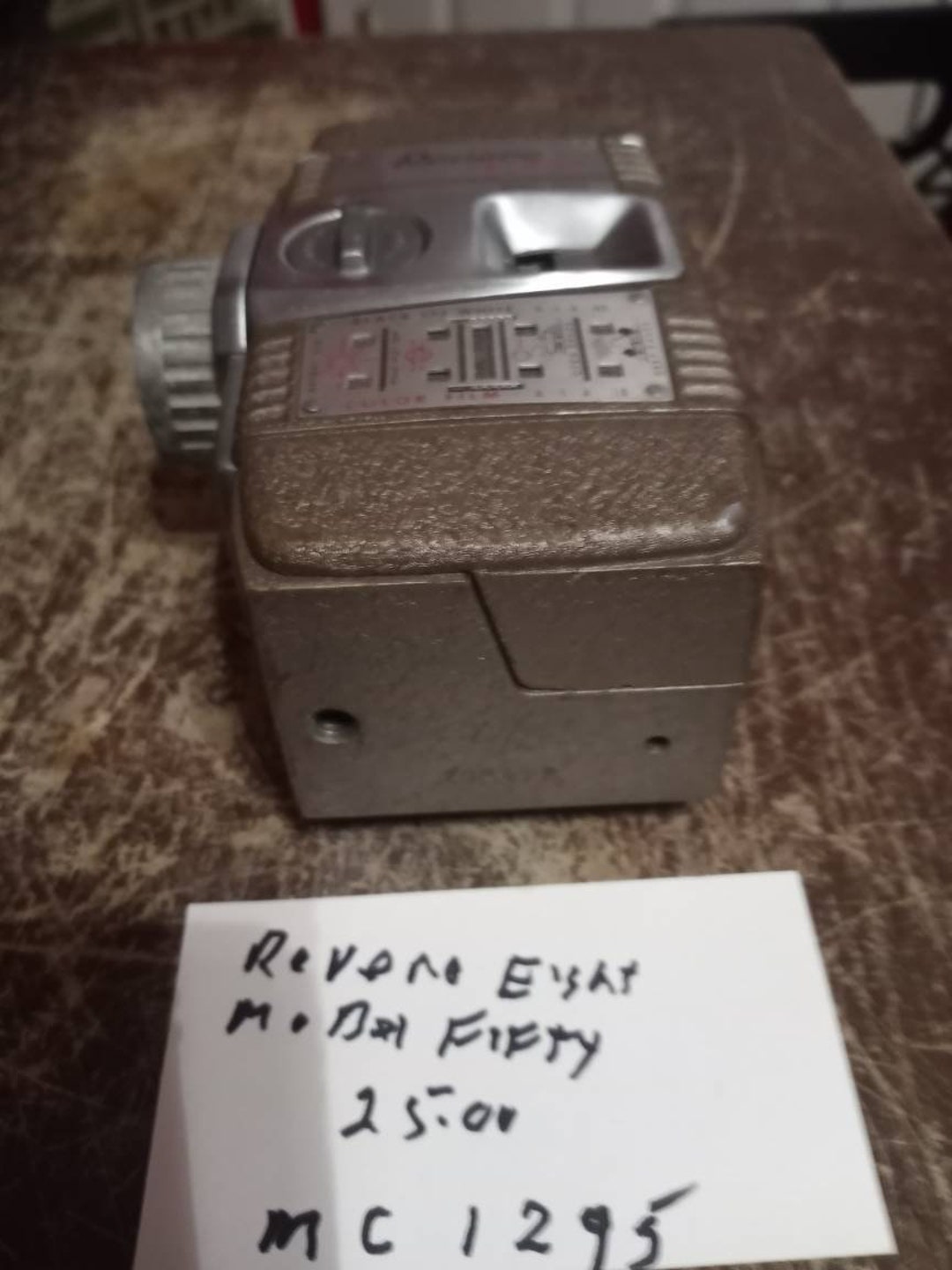 Revere Eight Model Fifty Movie Camera Vintage Sold as Is - Etsy