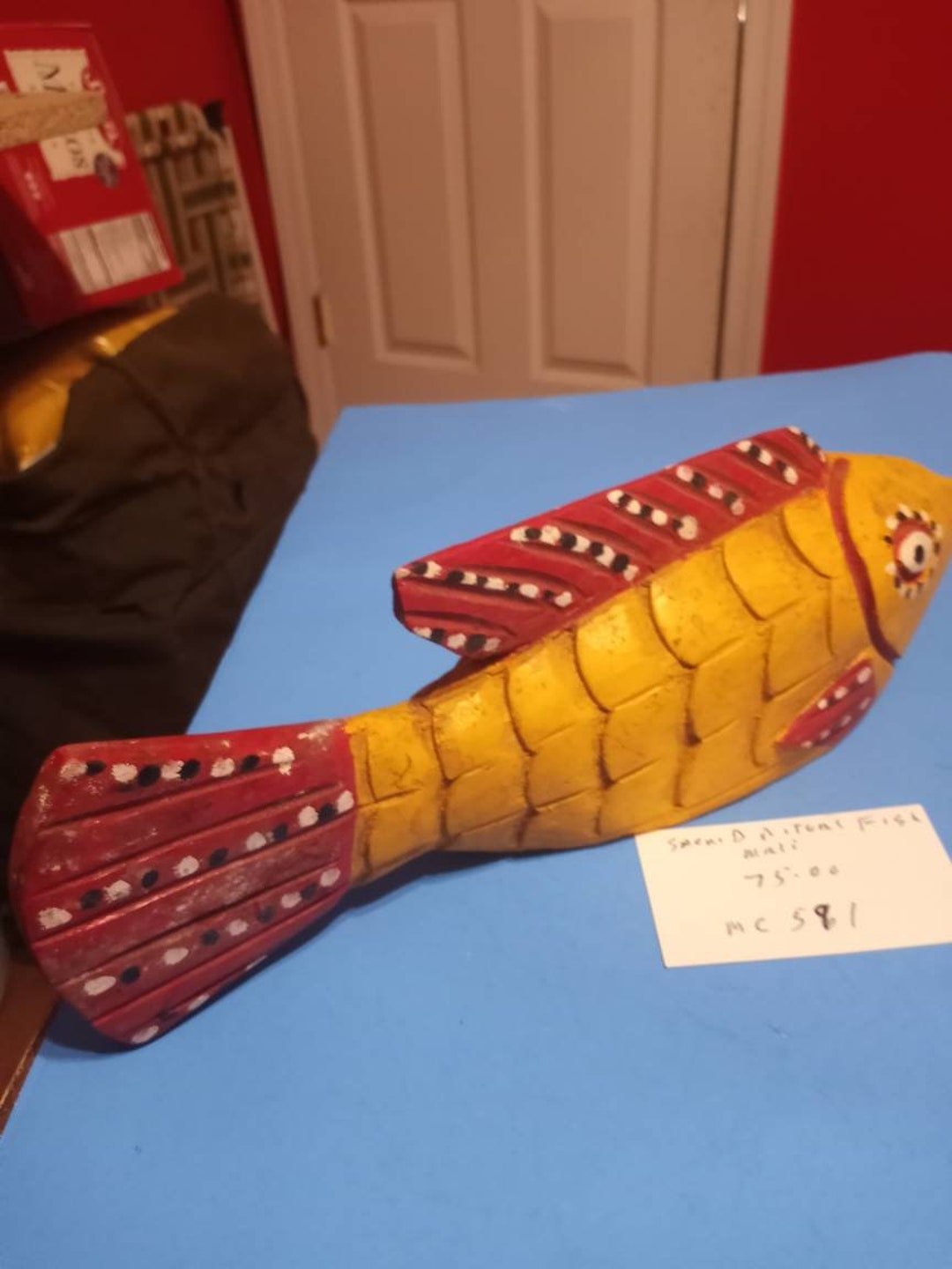 Sacrid Ritual Fish Hand Carved by the Natives of Mali Vintage - Etsy
