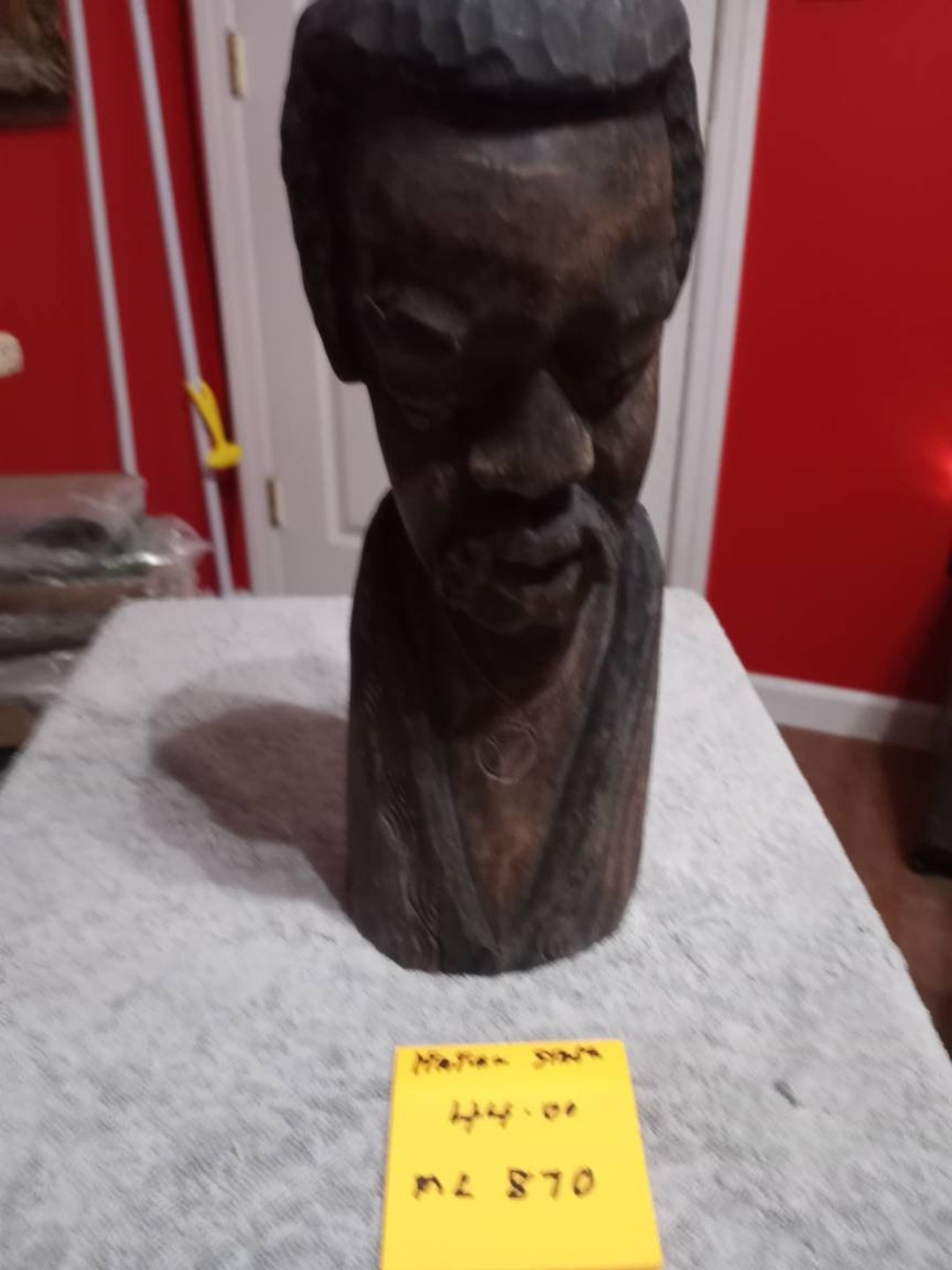 Hatian Statue Hand Carved From Haiti Vintage - Etsy