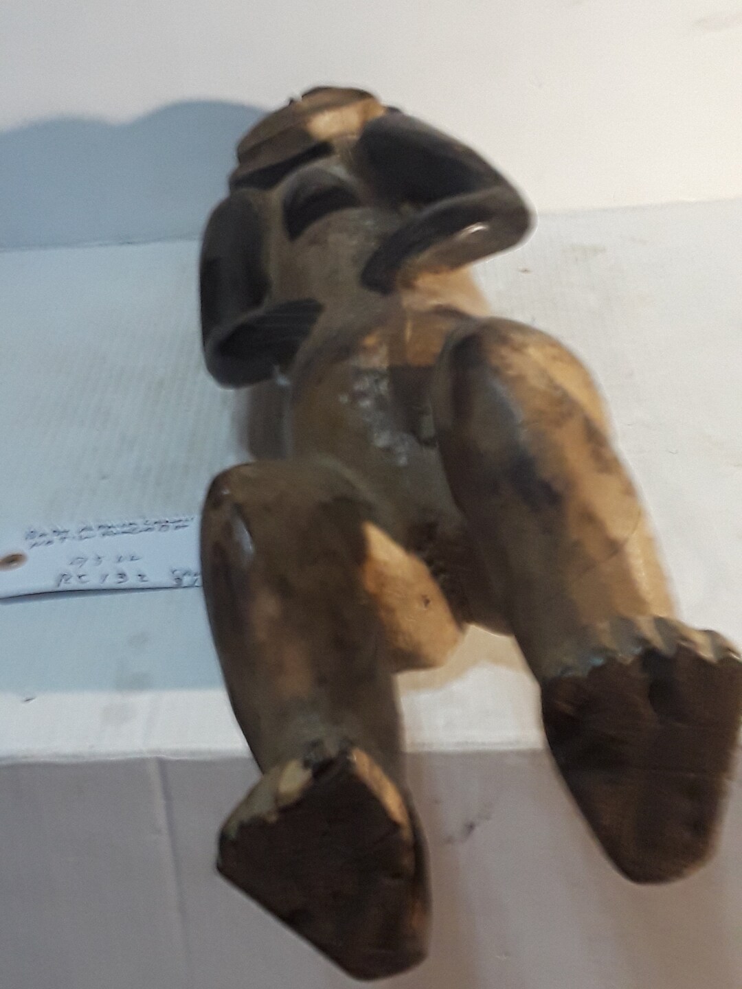 Native African Wood Carved Baby From Gabon - Etsy