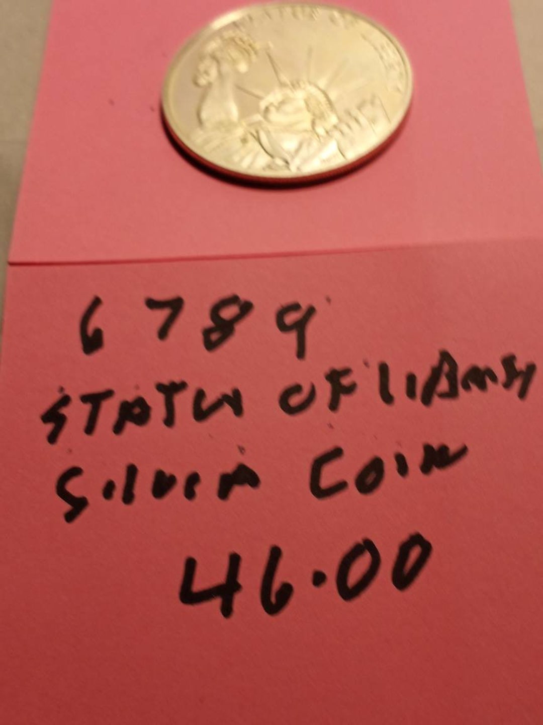 Statue of Liberty. 1981 Silver Coin. New York Silver Collection - Etsy