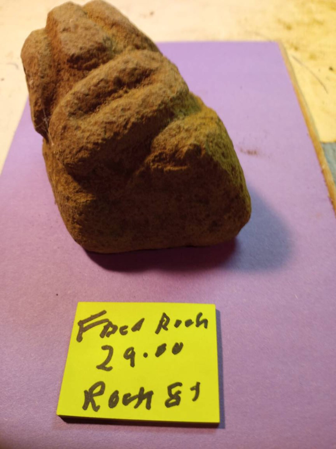 Face Rock Hand Carved by People Dominican Republic - Etsy