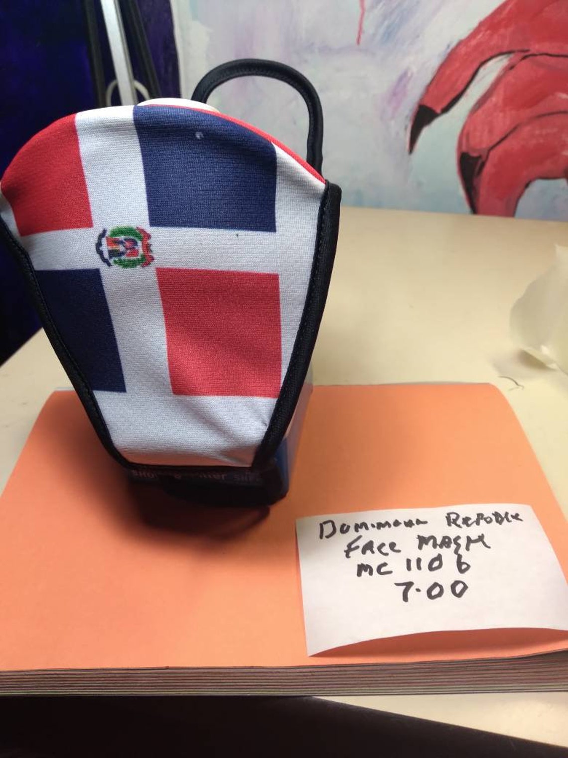 DOMINICAN REPUBLIC Face Mask Heavy Duty New | Etsy