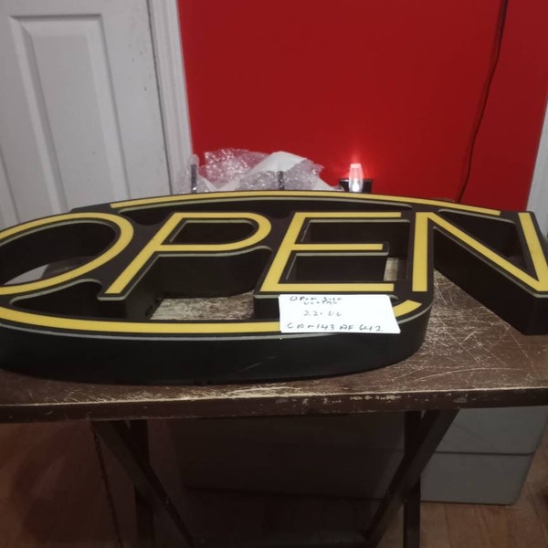 Vintage Open Sign - Etsy