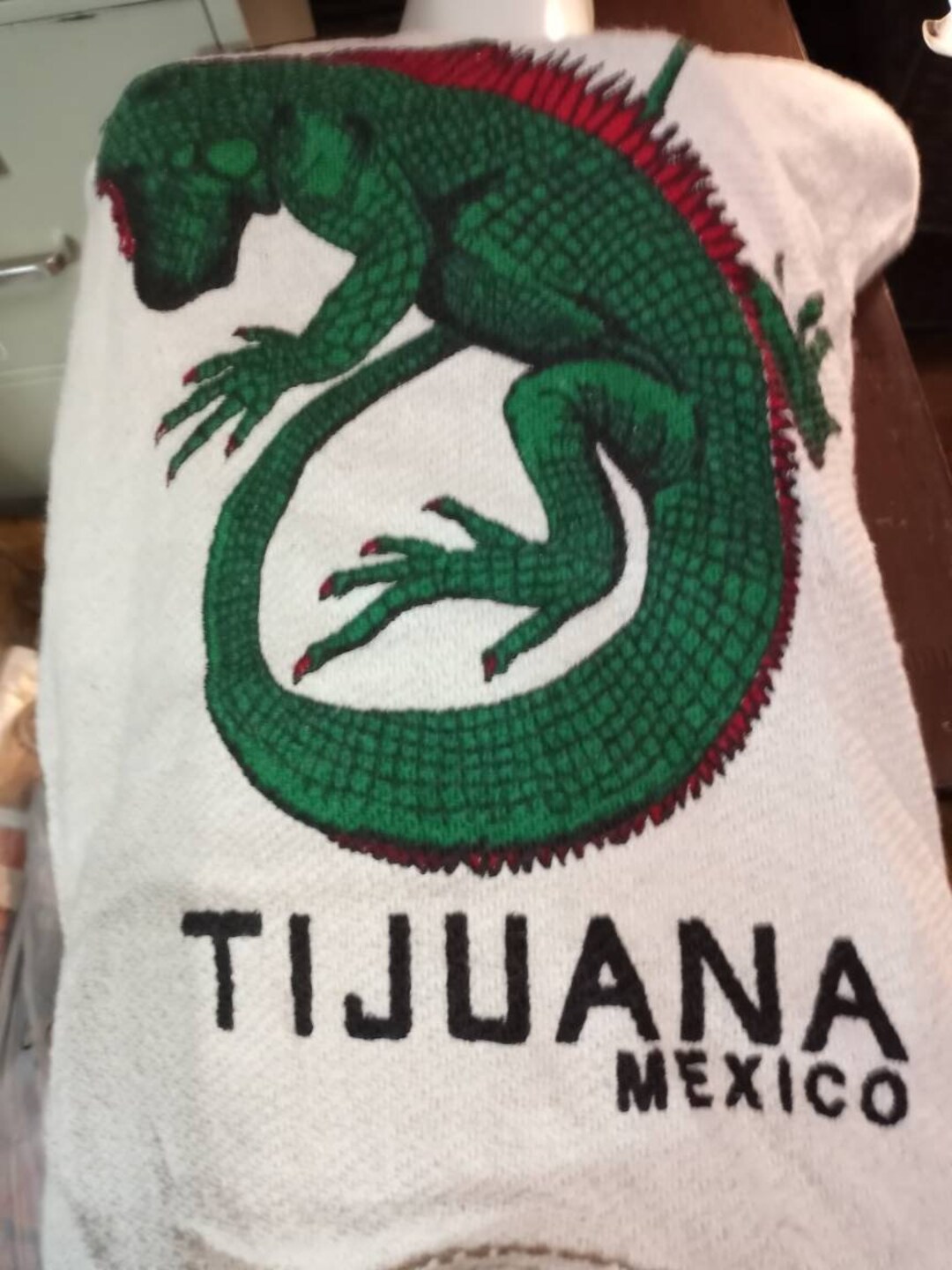 Iguana Backpack. Burlap Look. Heavy Duty. From Mexico - Etsy
