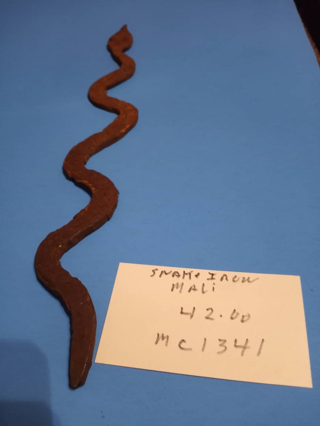 Snake Iron Made by the Primitive Dogon People of Mali - Etsy