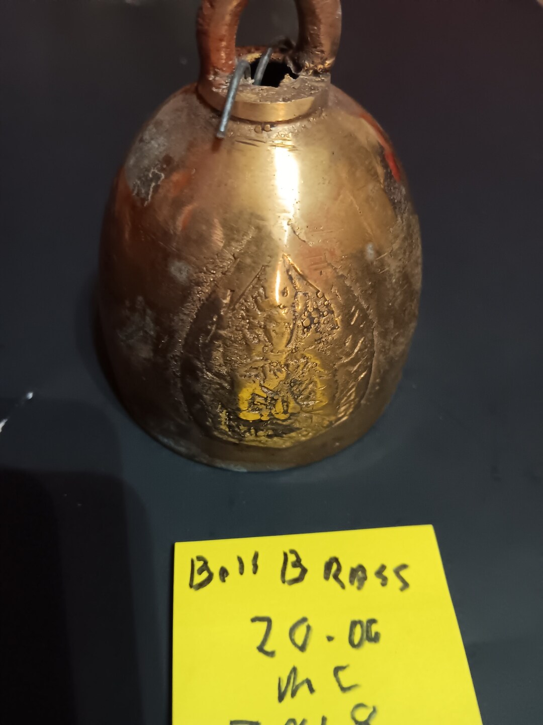 Bell Brass With Clapper From Thailand - Etsy