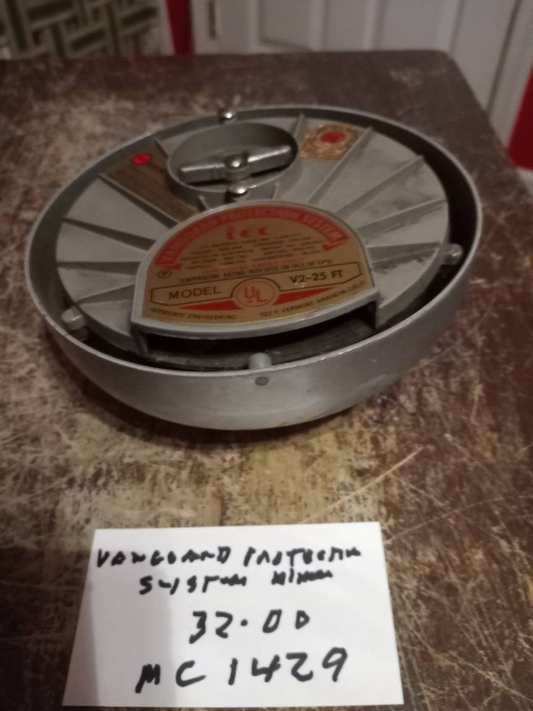 Vanguard Protection System Alarm Vintage - Etsy