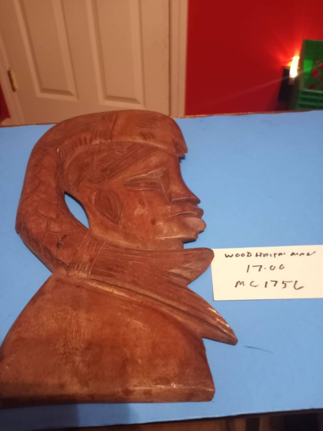 Hatian Hand Carved Mask Vintage - Etsy