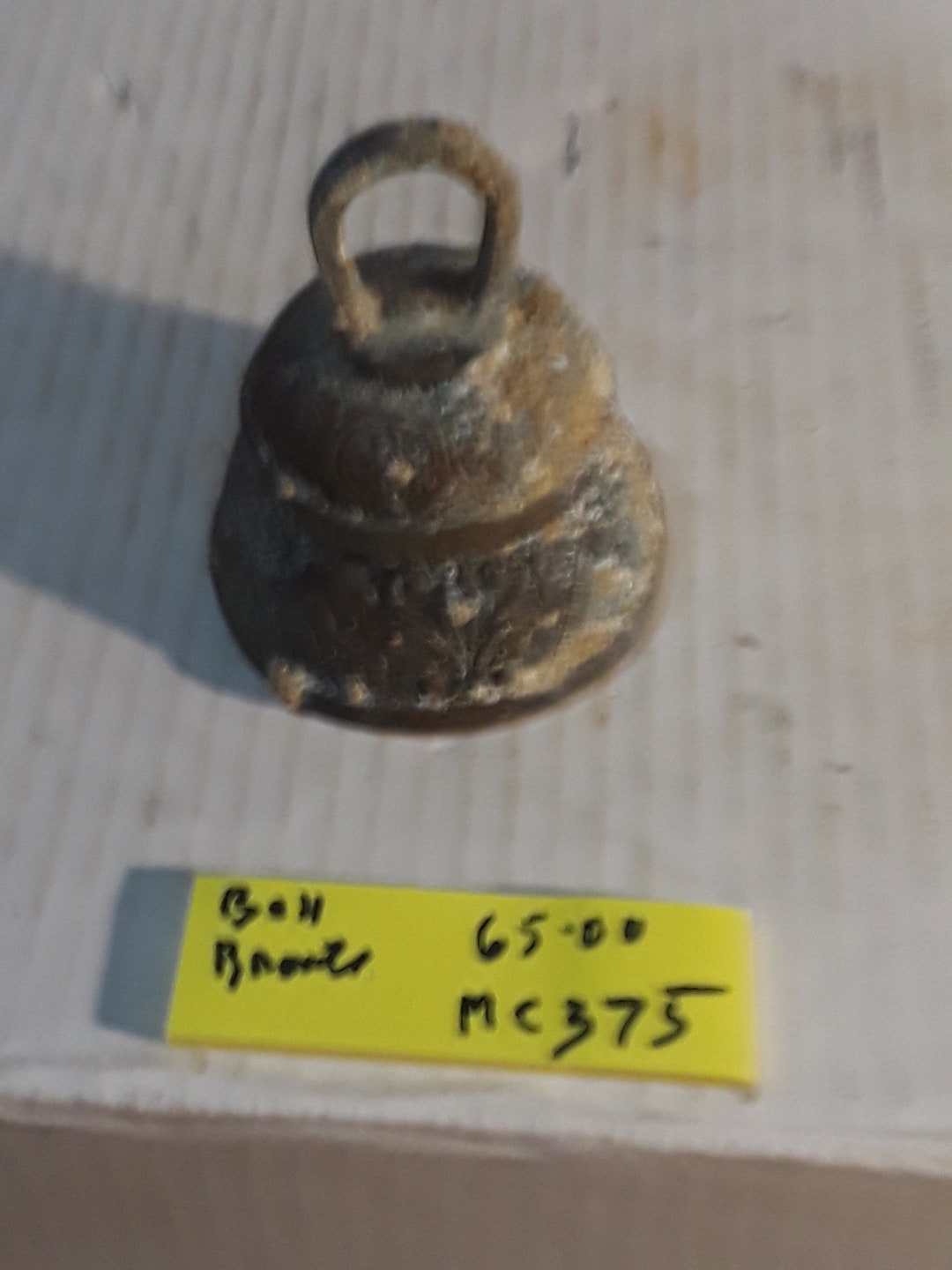 Bell Bronze Old With Clapper - Etsy