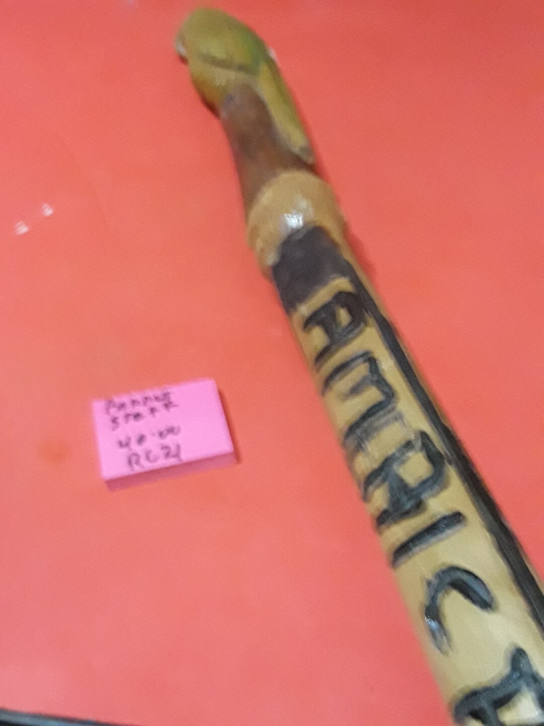 Parrot Staff States America on It Hand Carved - Etsy