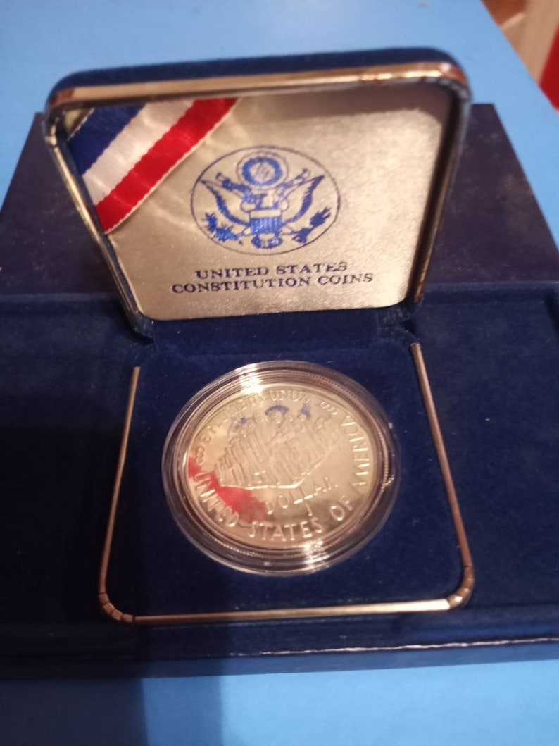 United States Constitution Coins in Box Silver - Etsy