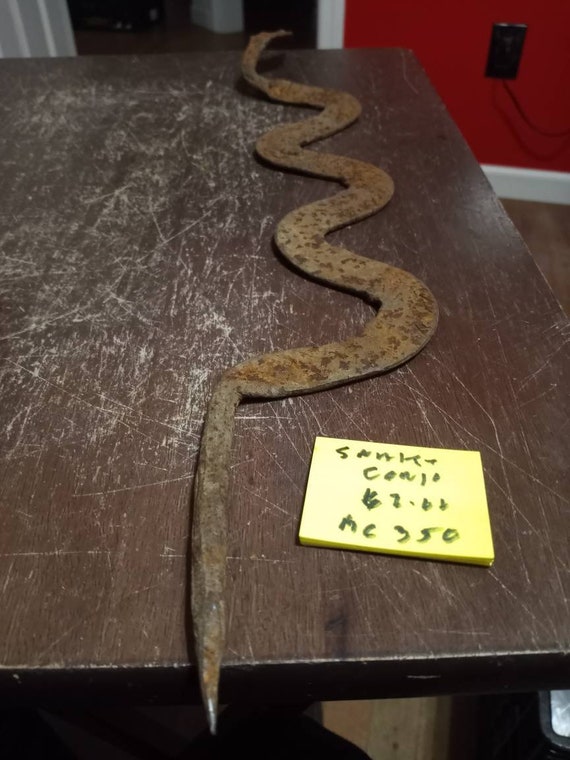 Snake Steel From the Congo Vintage - Etsy