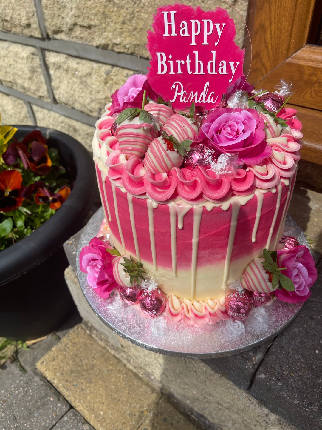 Personalised Acrylic Cake Topper - Etsy