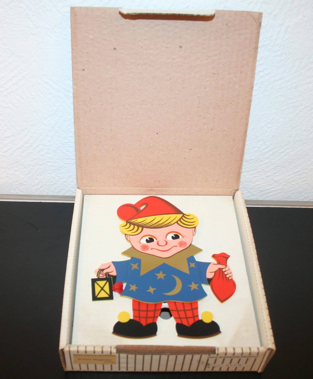 Rare Vintage Jumping Jack With Music Box by Swiss Musical Movement ...
