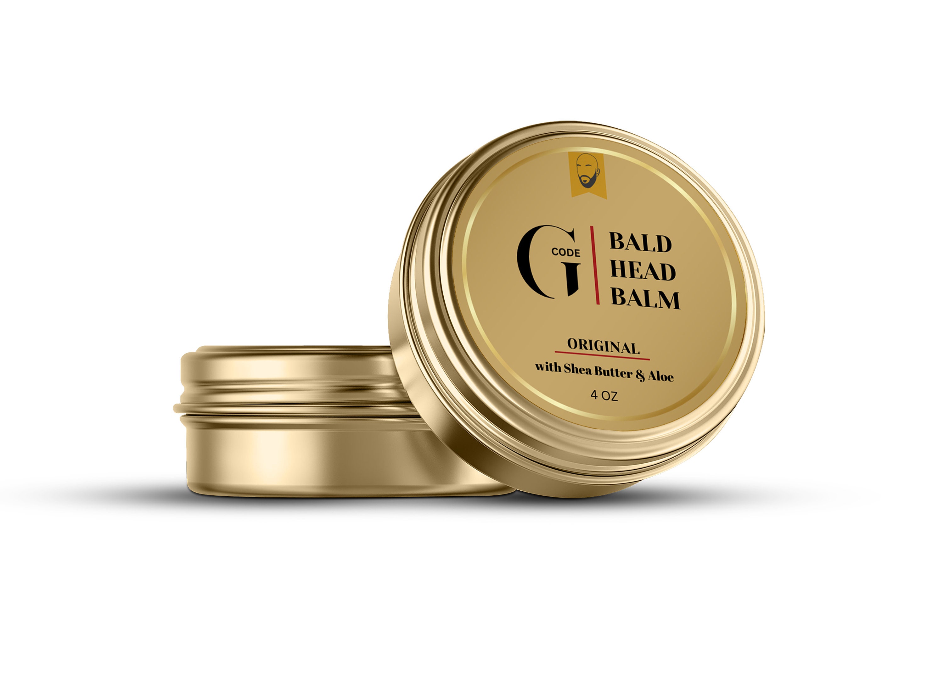 4oz G Code Bald Head Balm Original Scent - Etsy